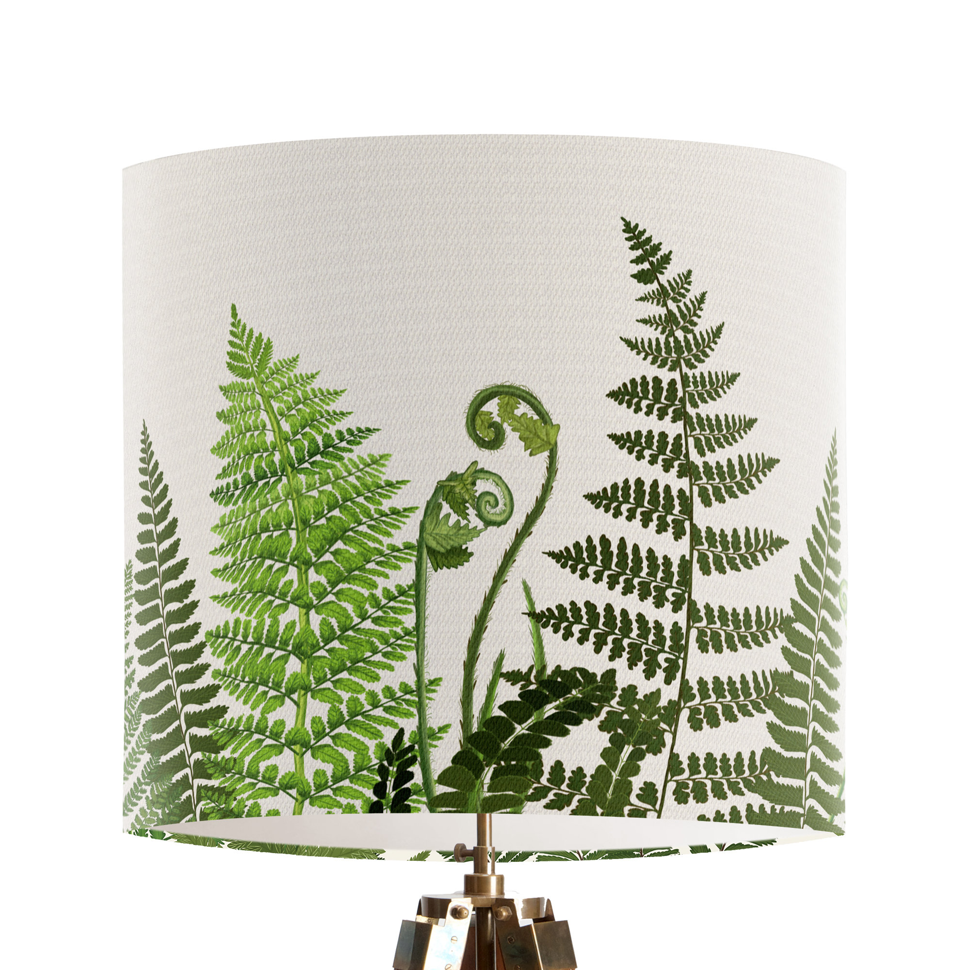 Fern Grove Botanical Lamp Shade - Green Botanical Lamp Shade, Fern ...