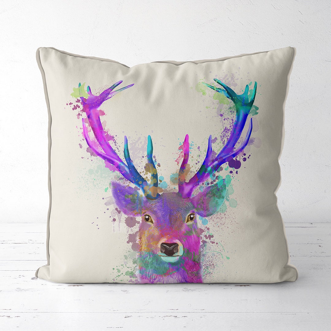 Stag Decor Woodland Decor Cabin Decor Deer Decor Modern Ski Lodge Decor ...