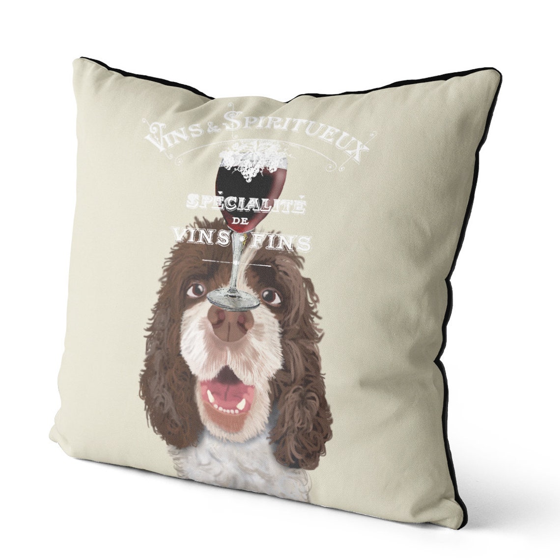 Springer spaniel gifts Springer spaniel pillow Spaniel cushion | Etsy