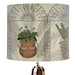 Botanical Lamp Shade Tropical Plant Illustrations, Classical Botanical ...