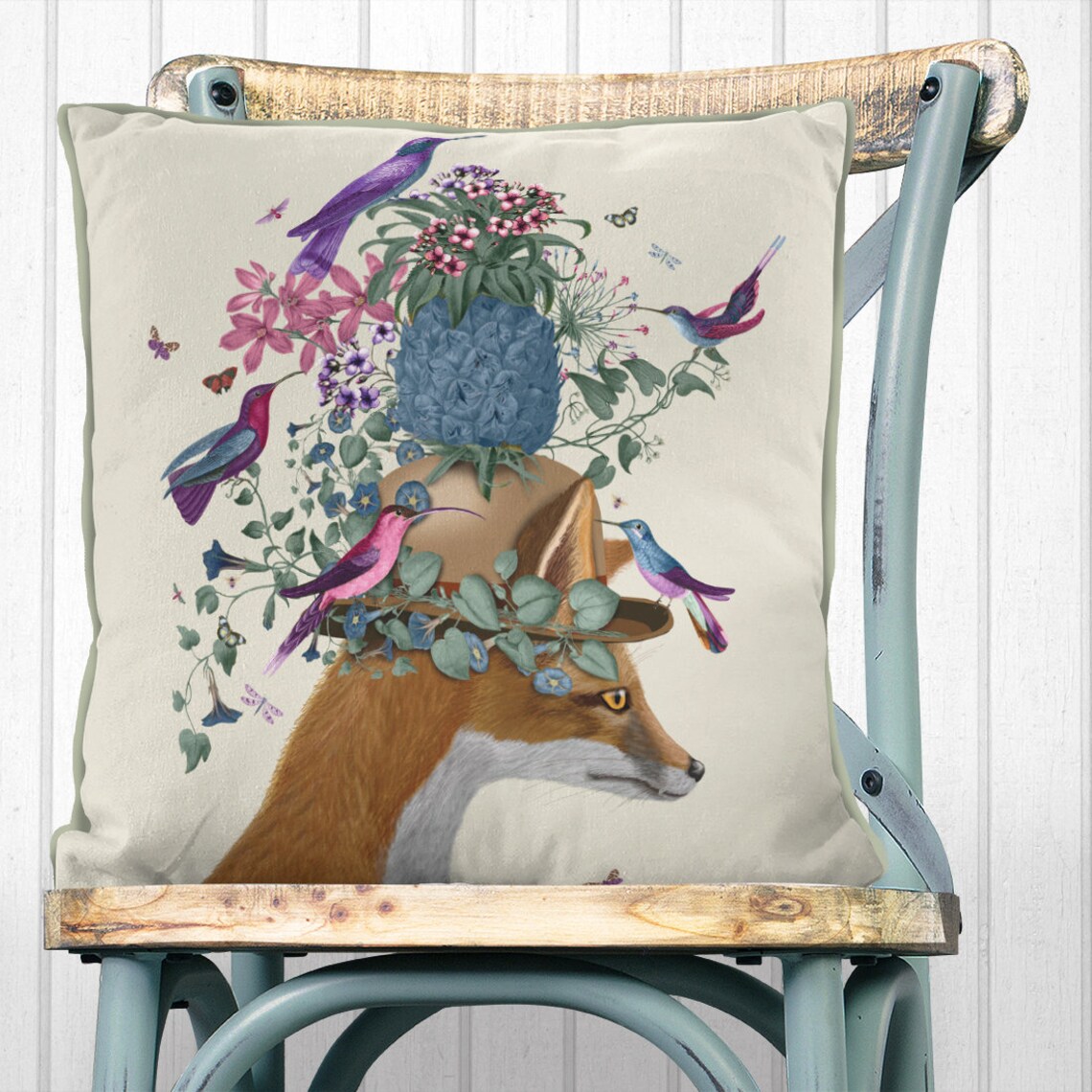 Fox Pillows Fox Cushions Fox Decor Fox Nursery Fox Throw - Etsy