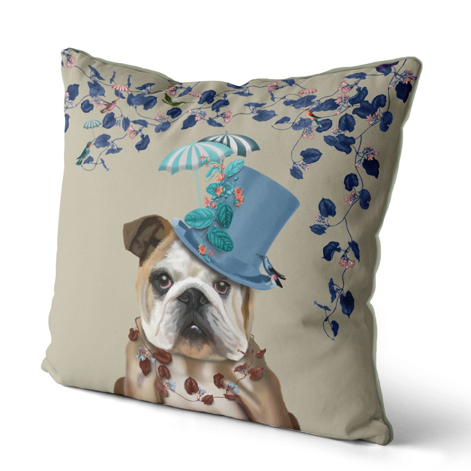 English Bulldog Pillow English Bulldog Gift English Bulldog - Etsy