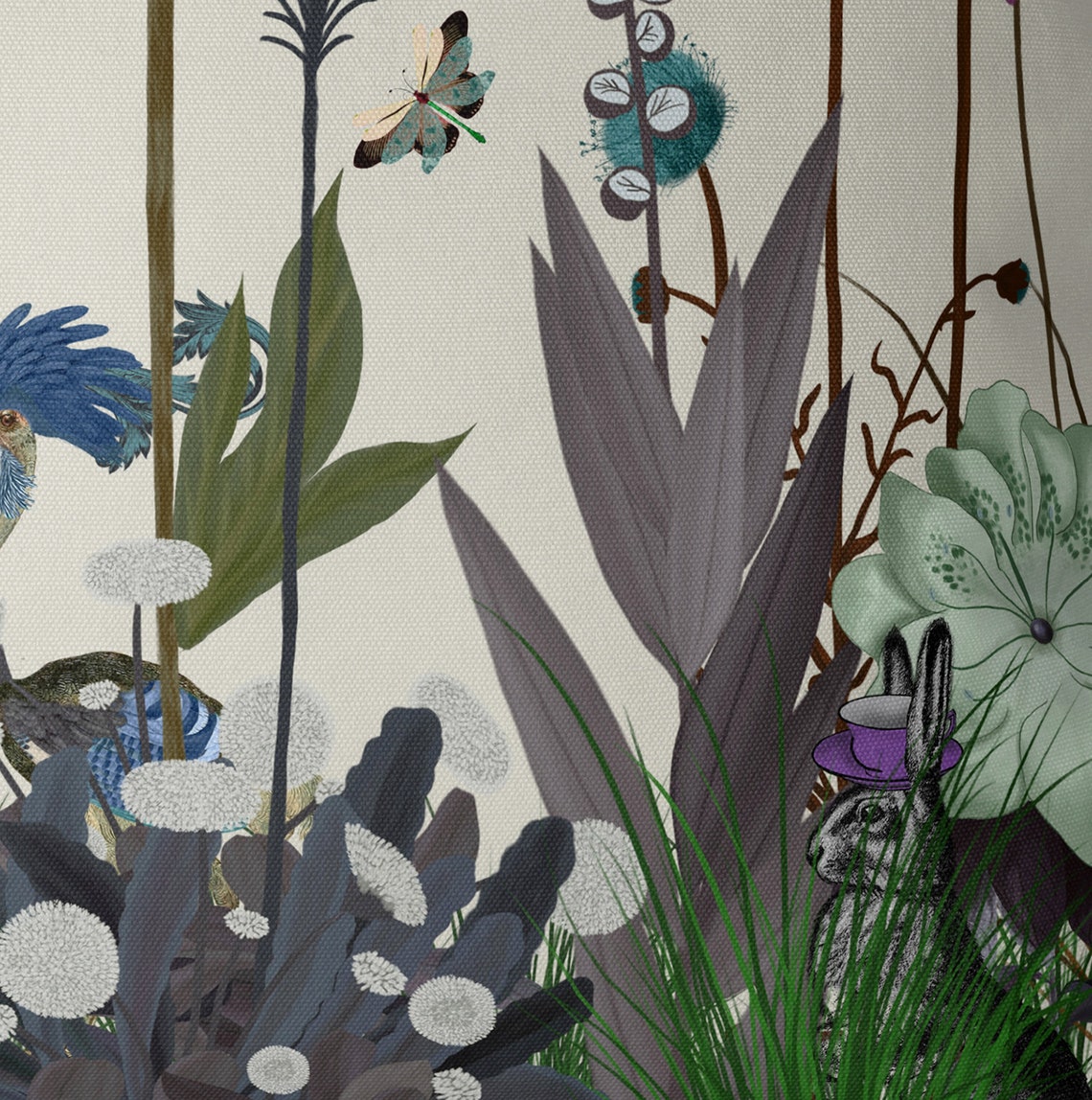 Wildflower Bloom Ostrich Floral Pillow Cover Floral | Etsy