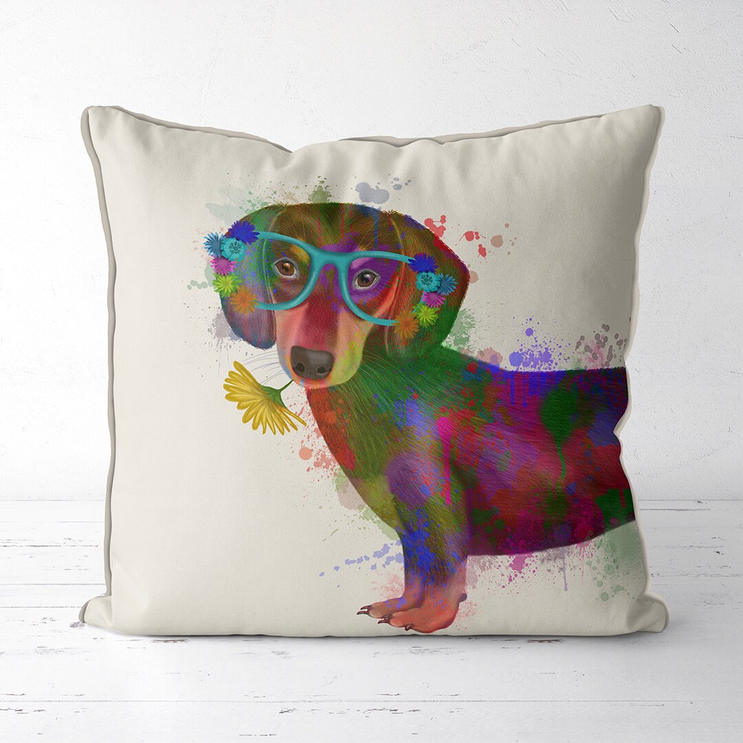Weiner Dog Gifts Sausage Dog Pillow Dachshund Pillow Nursery Pillow ...