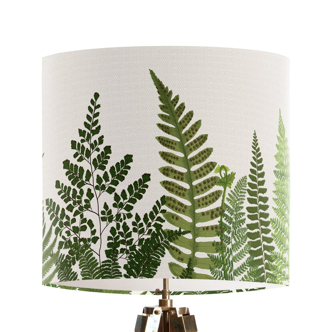 Fern Grove Botanical Lamp Shade - Green Botanical Lamp Shade, Fern ...