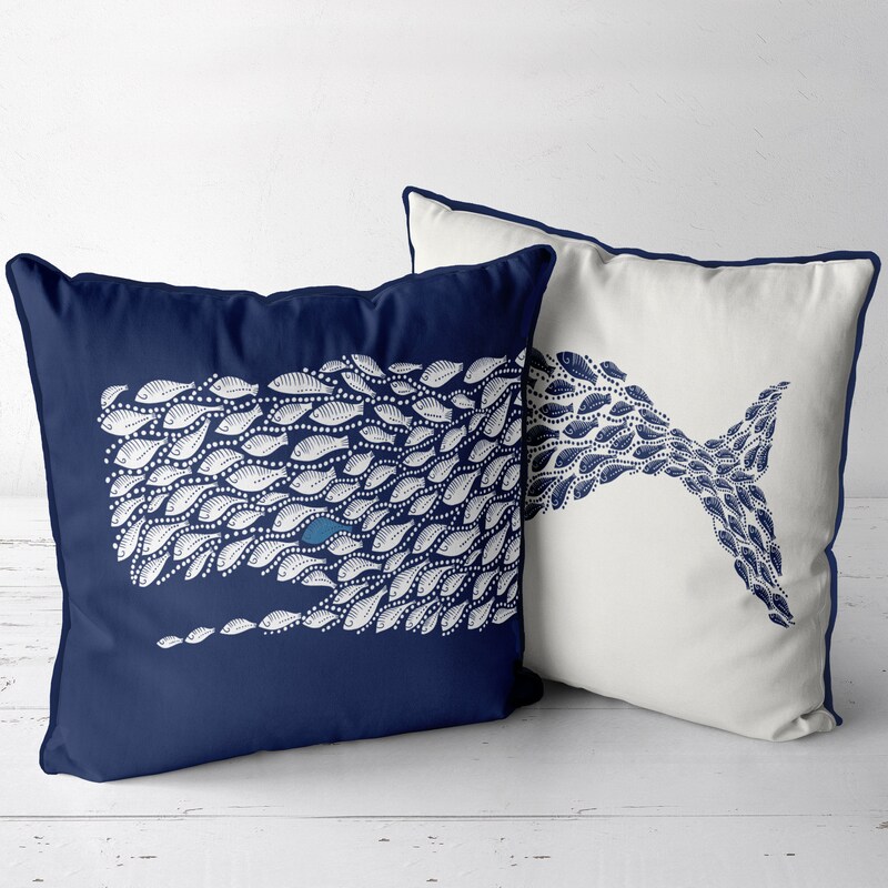 Whale Pillow - Etsy