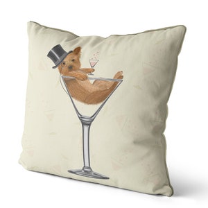 Yorkshire Terrier Pillow Cover Yorkie Dog Gift Idea Yorkie Cushion ...