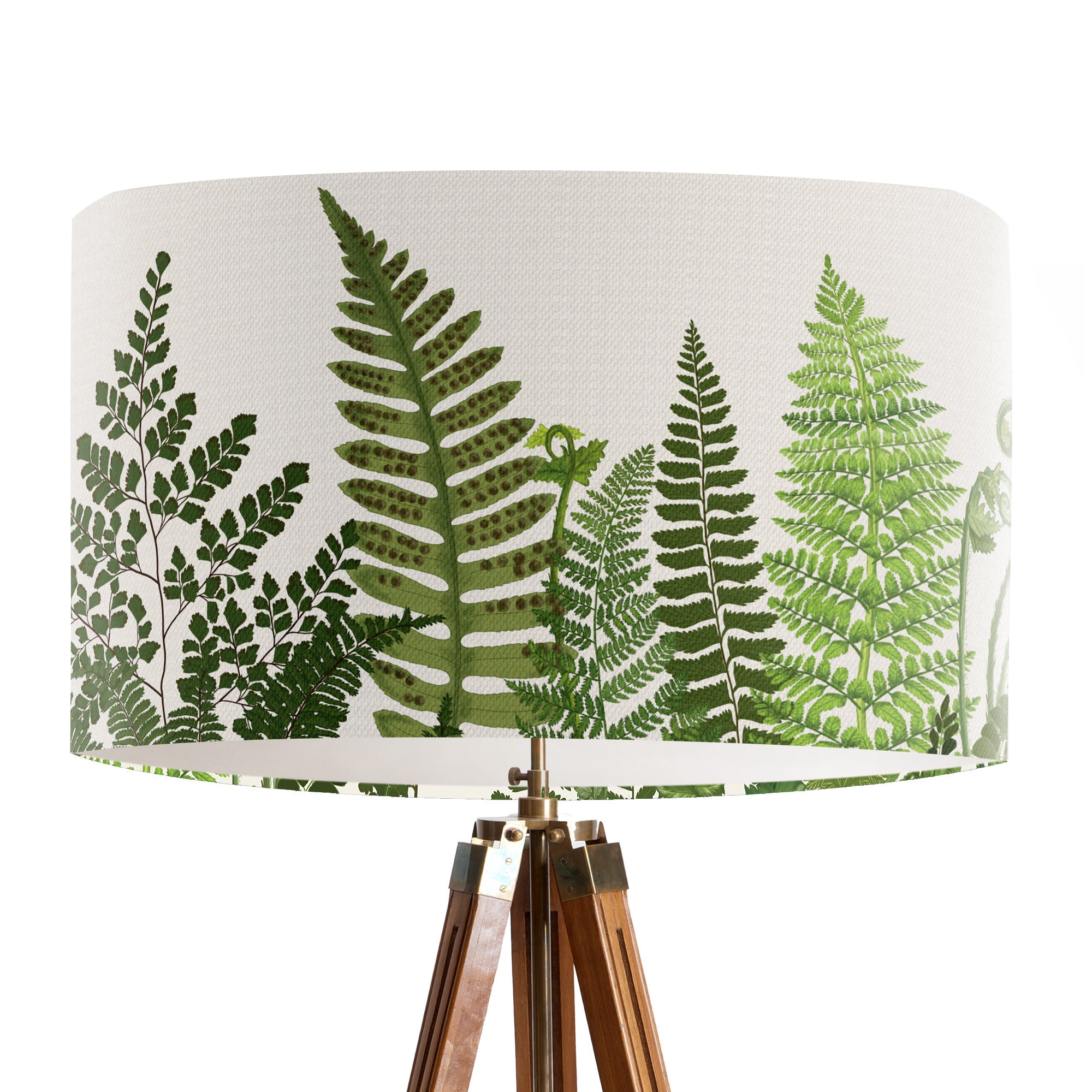 Fern Grove Botanical Lamp Shade - Green Botanical Lamp Shade, Fern ...