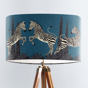 Dancing Zebra Table Lamp Shade, Animal Floor Lampshade Modern Lampshade ...