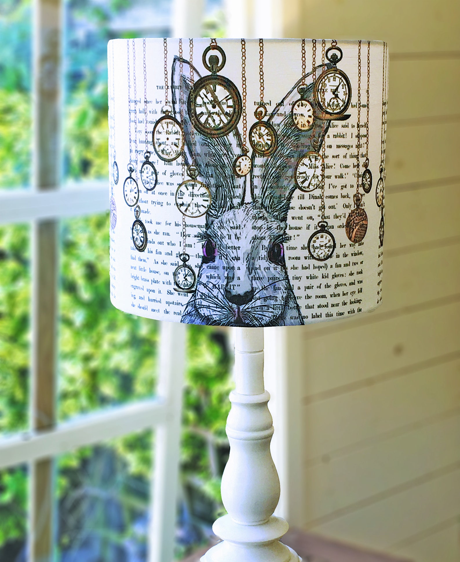 Alice in Wonderland Decor Alice Lampshade Alice Lamp Shade Drum ...