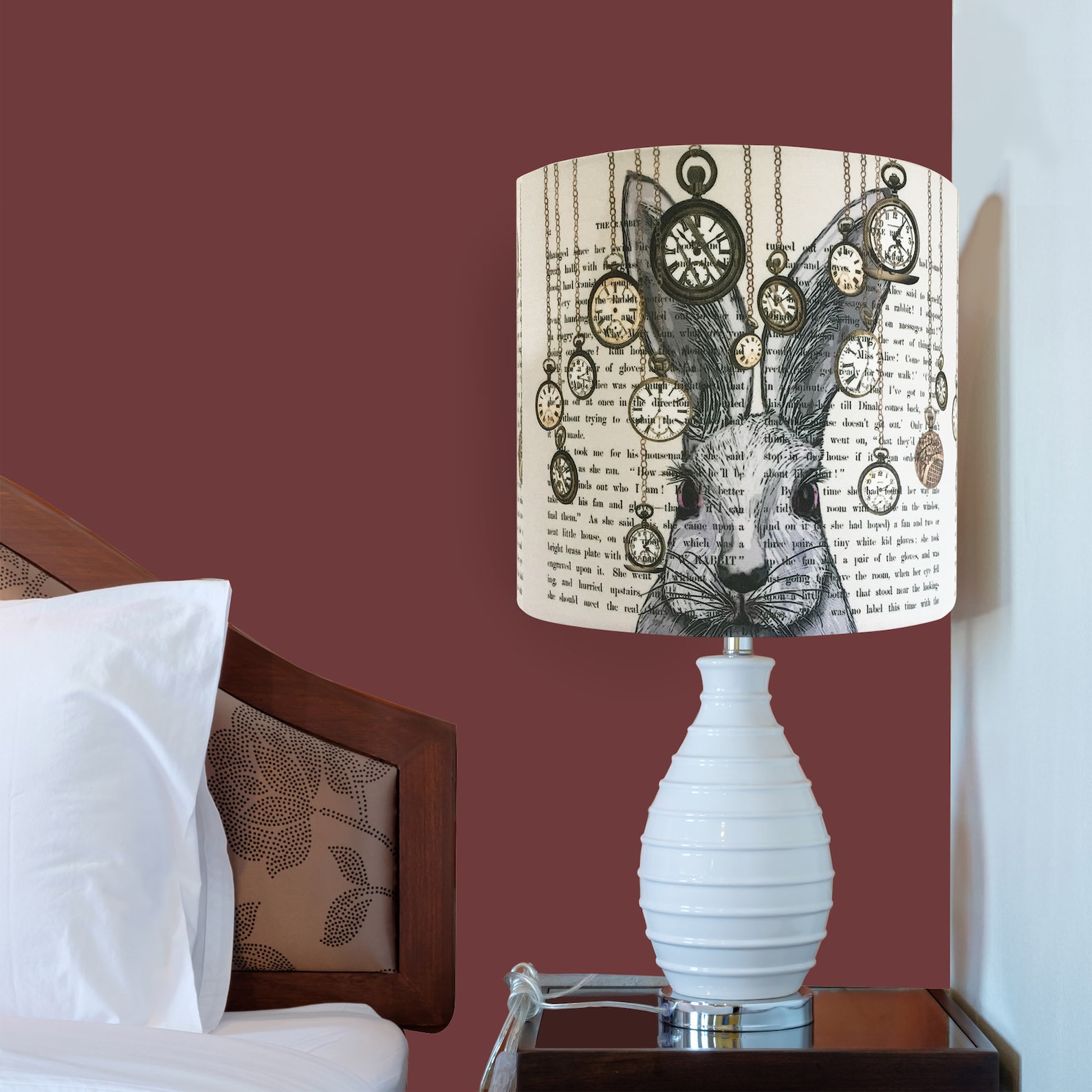Alice in Wonderland Decor Alice Lampshade Alice Lamp Shade Drum ...