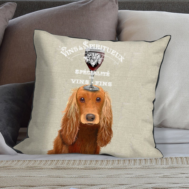 Cocker Spaniel Gift Cocker Spaniel Pillow Cocker Spaniel | Etsy