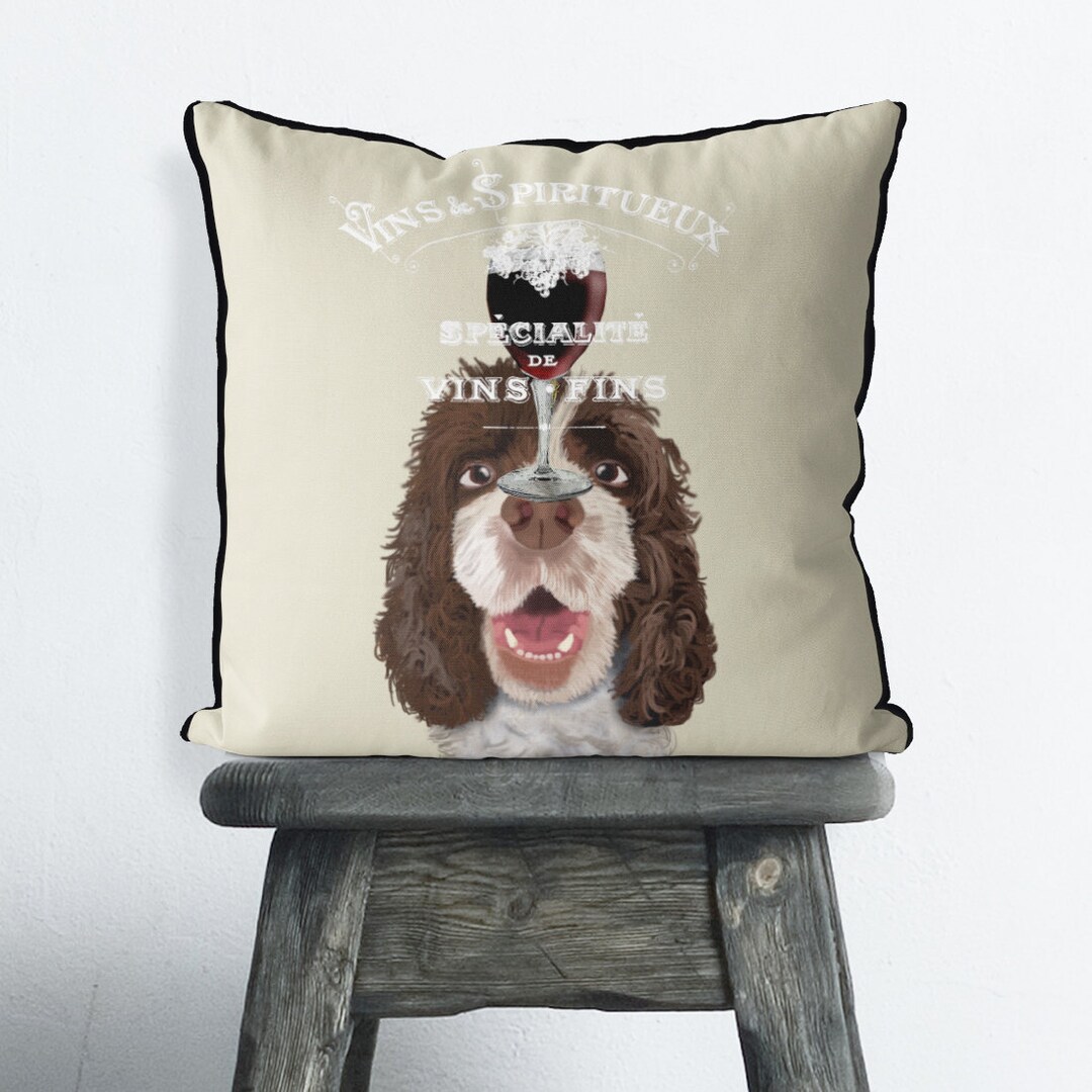 Springer Spaniel Gifts Springer Spaniel Pillow Spaniel Cushion ...