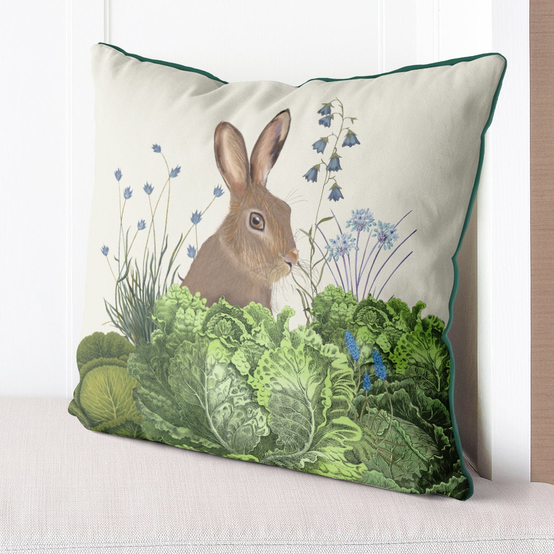 Spring Pillows Easter Gift Bunny Pillow Cover Cabbage Patch2 - Etsy
