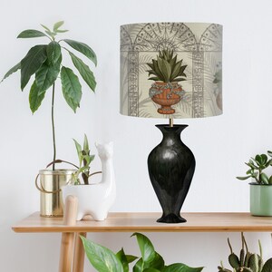 Botanical Lamp Shade Tropical Plant Illustrations, Classical Botanical ...