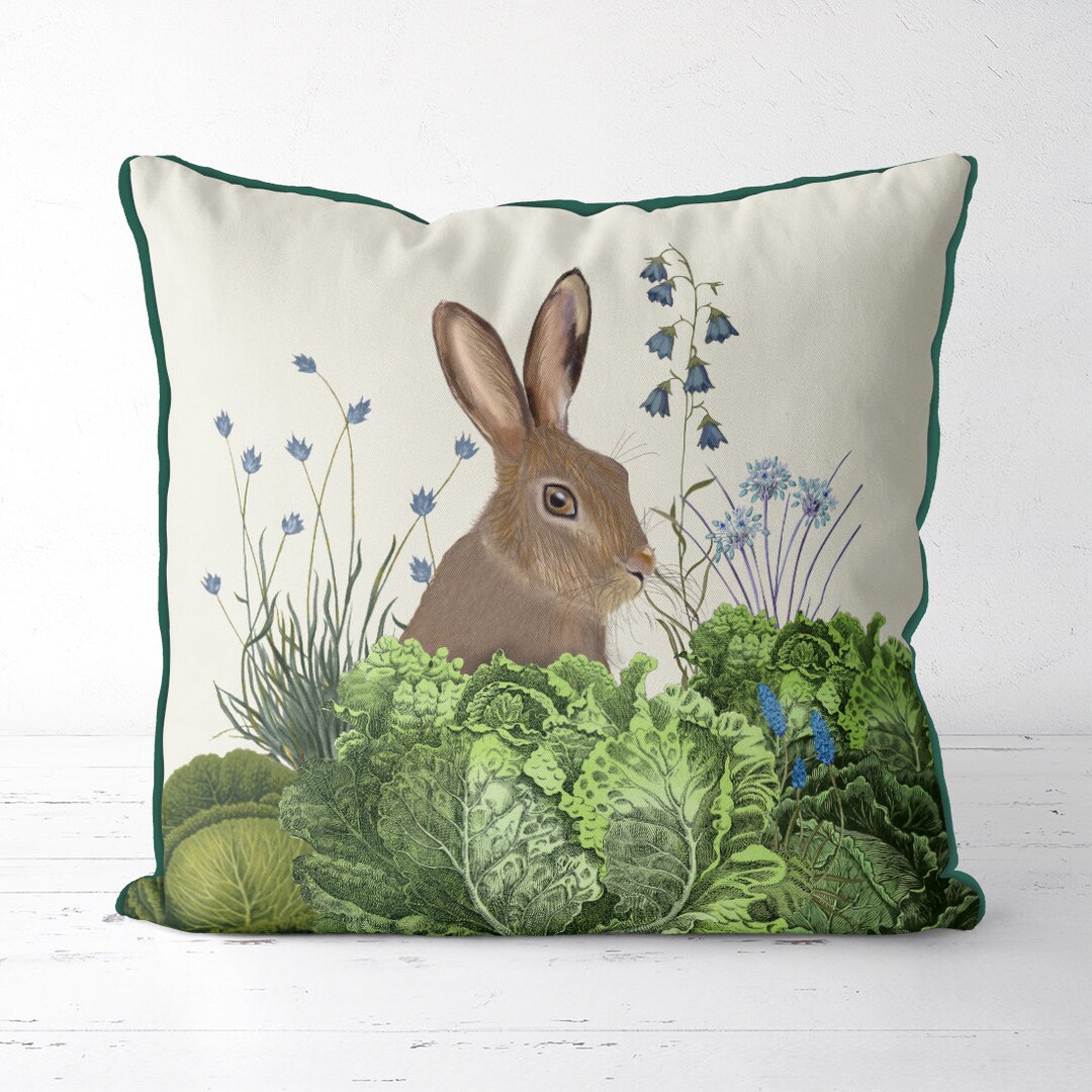 Spring Pillows Easter Gift Bunny Pillow Cover Cabbage Patch2 Rabbit ...