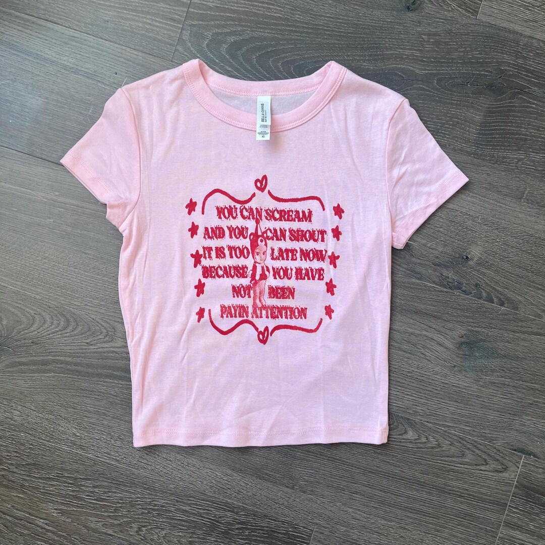 Radiohead & Sonny Angel's Collab Crop Top - Etsy