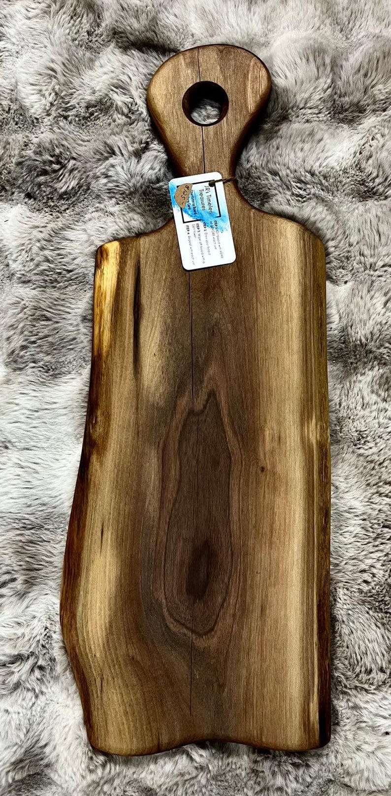 Live Edge Walnut Charcuterie Board - Etsy