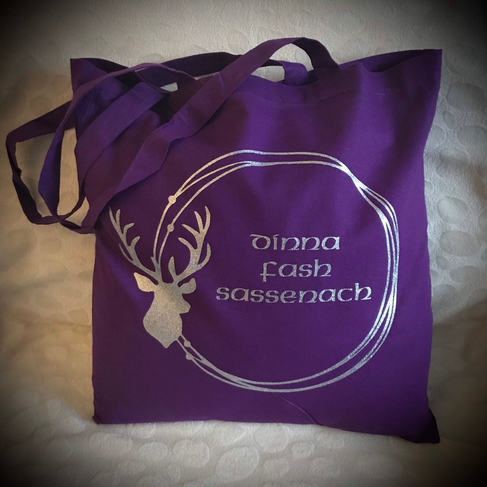 Outlander Tote Bag the Outlander Effect Outlander Stag - Etsy