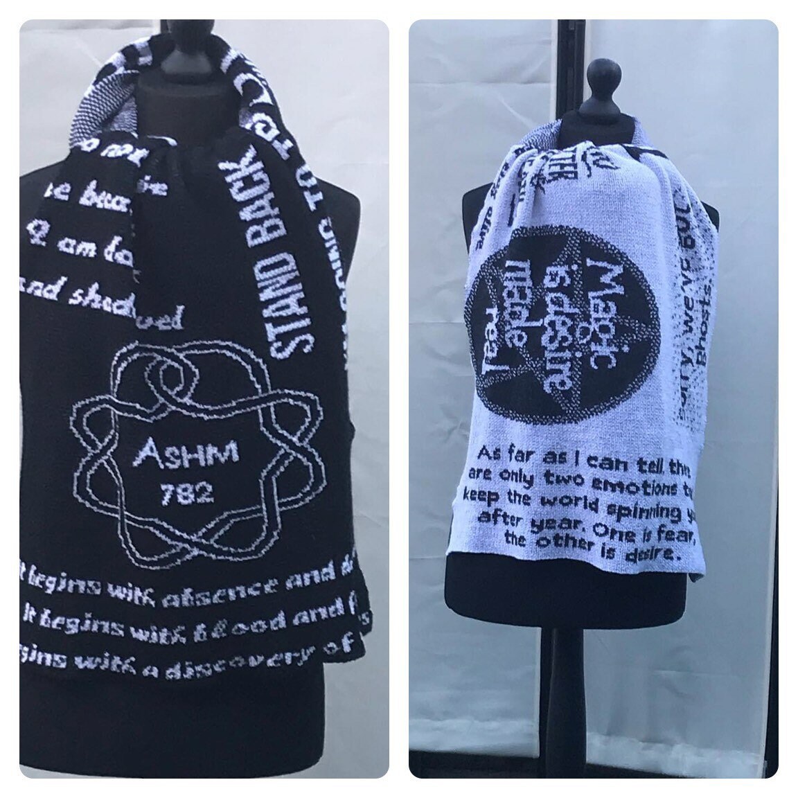 The ADOW Shawl, White, A Discovery of Witches, All Souls, Diana Bishop ...