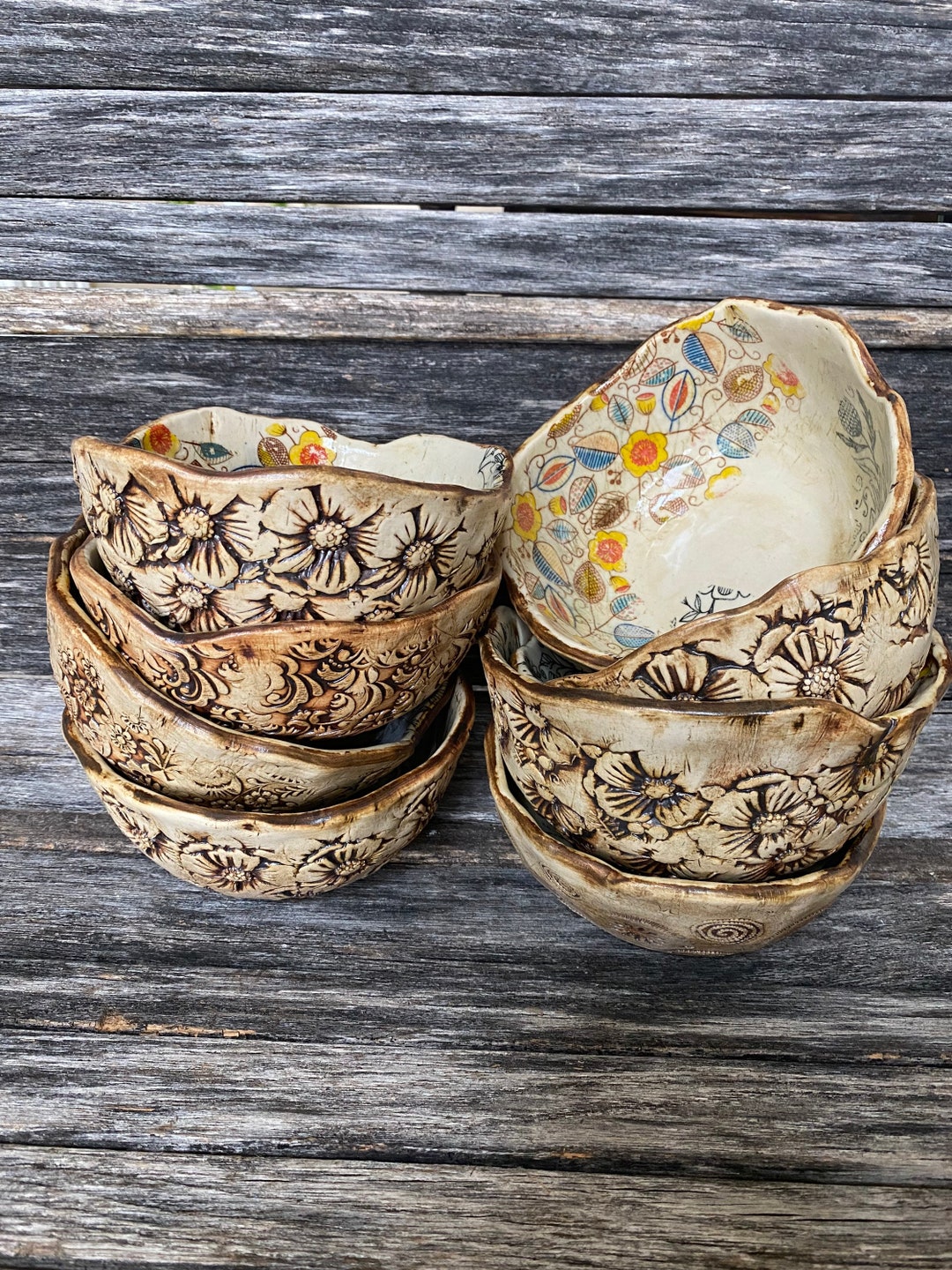 Handmade in Texas Hand Formed Handmade Unique Stoneware - Etsy