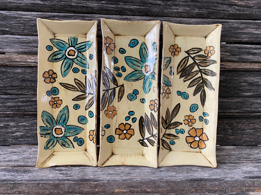 Handmade in Texas, Hand Formed, Handmade, Patterned, Unique, Clay ...