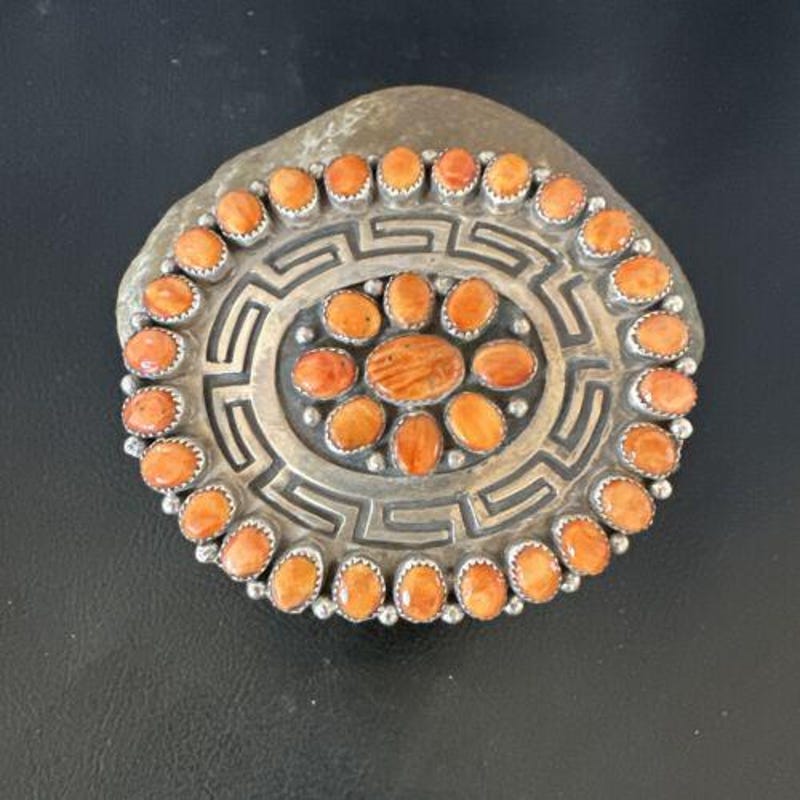 Concho Belt Buckle - Etsy