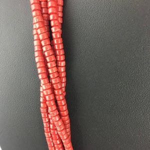 Native American 5 Strands Rare Bamboo Coral Sterling Silver Necklace - Etsy