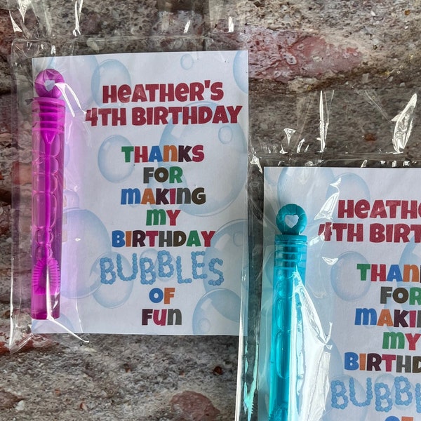 Bubble Birthday Party - Etsy