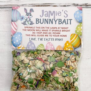 Bunny Bait | Food for Easter Bunny | Personalized Party Favor | Easter ...