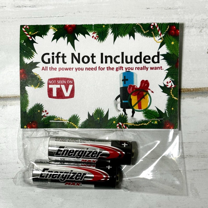 Gift Not Included Batteries - 60+ Gift Ideas for 2025