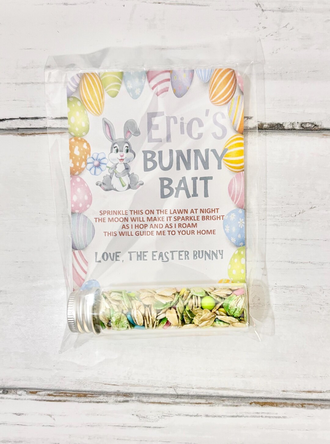 Bunny Bait | Food for Easter Bunny | Personalized Party Favor | Easter ...