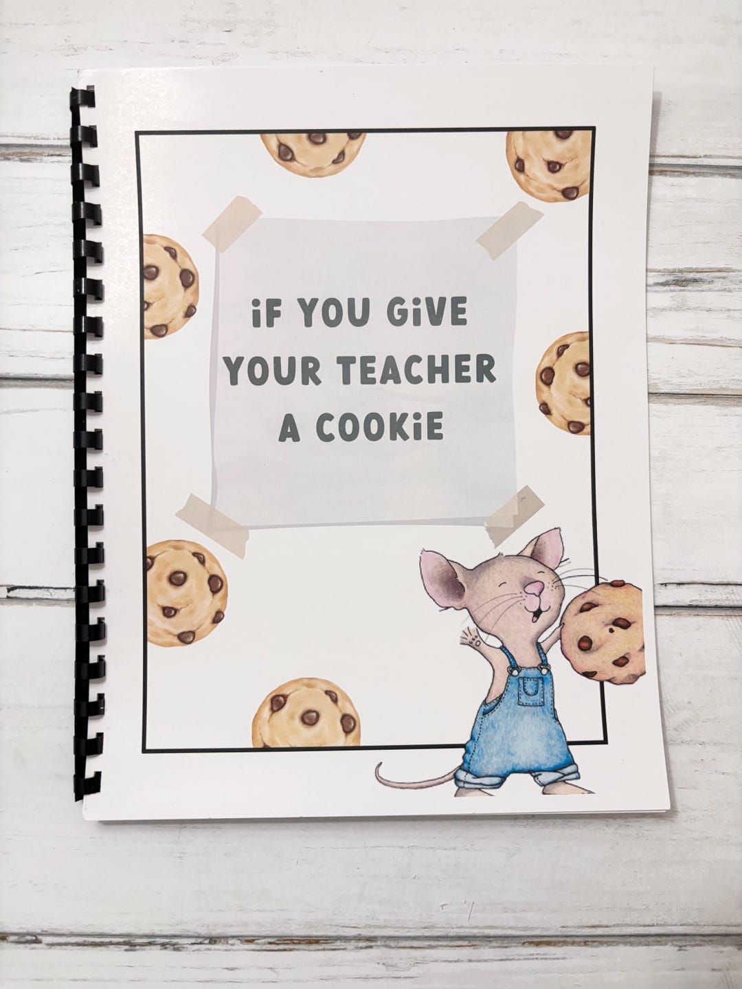 If You Give a Teacher a Cookie | Funny Teacher Gift Book | Personalized ...