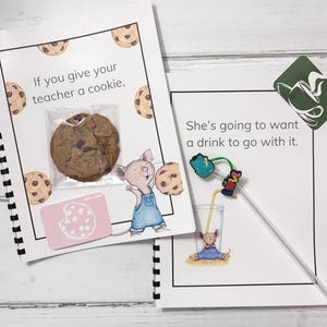 Teacher Appreciation Cookie Book Gift: Student Christmas Present - Etsy