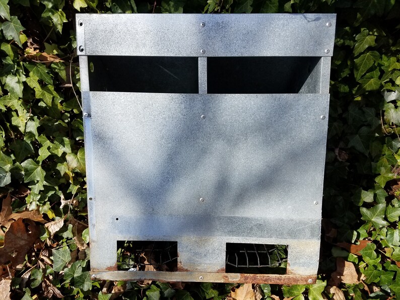 Galvanized Farmhouse Chicken Nesting Box Coop | Etsy