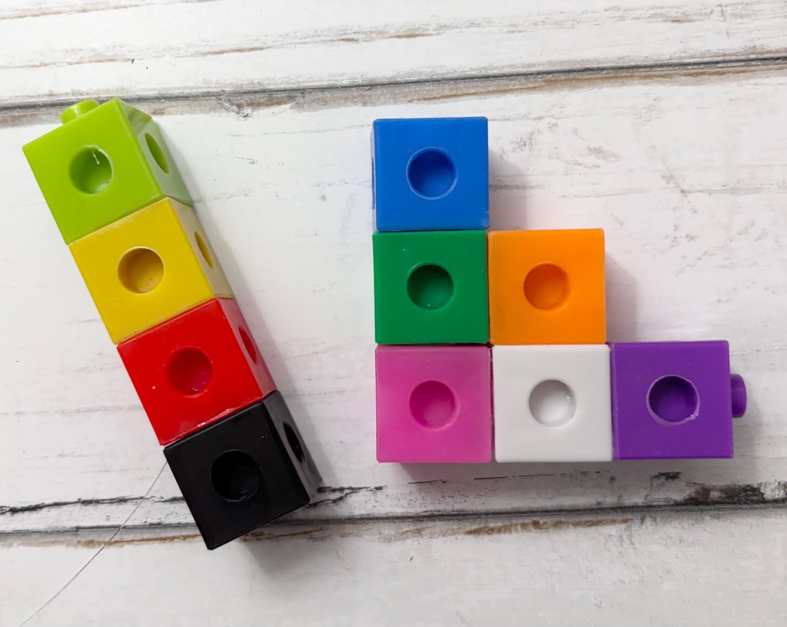 Personalized Building Block Birthday Party Favors: Custom Thank You ...