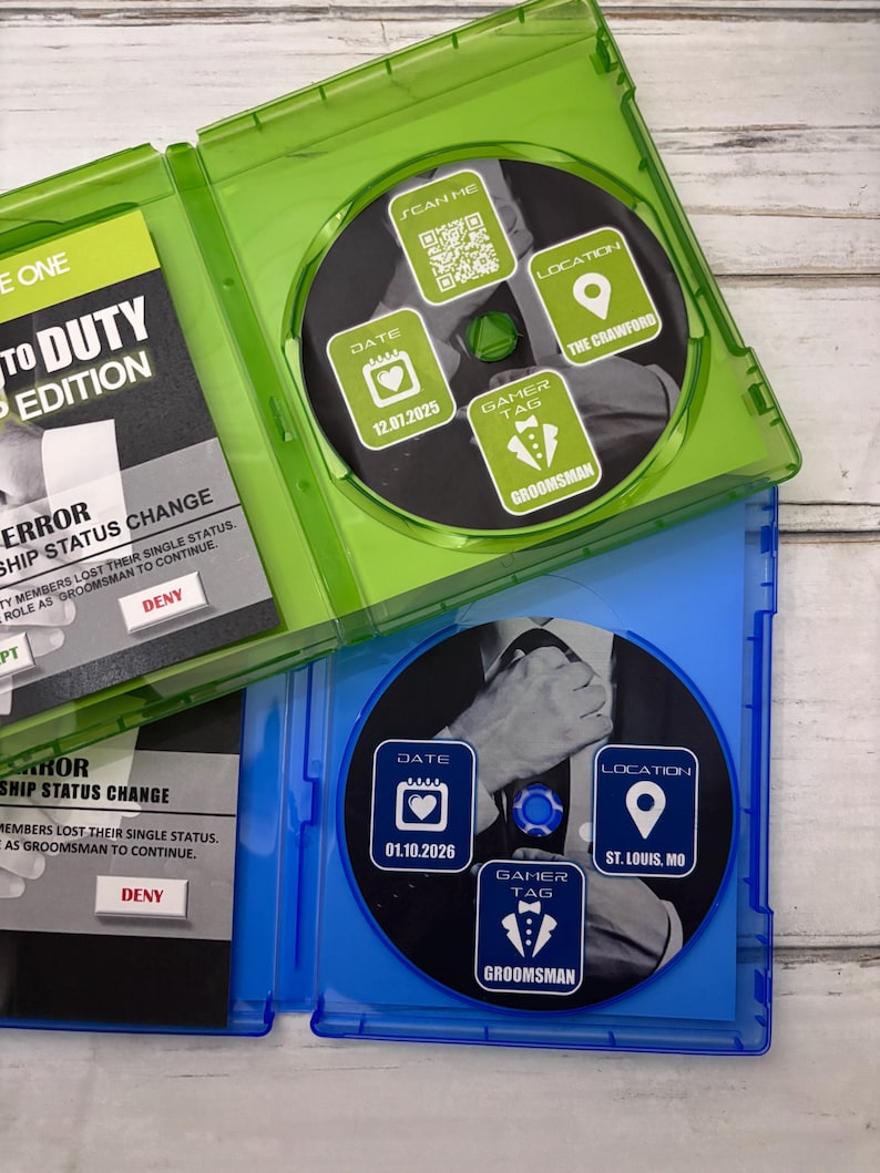 Gamer Groomsmen Proposal Card: Custom Wedding Invitation - Etsy