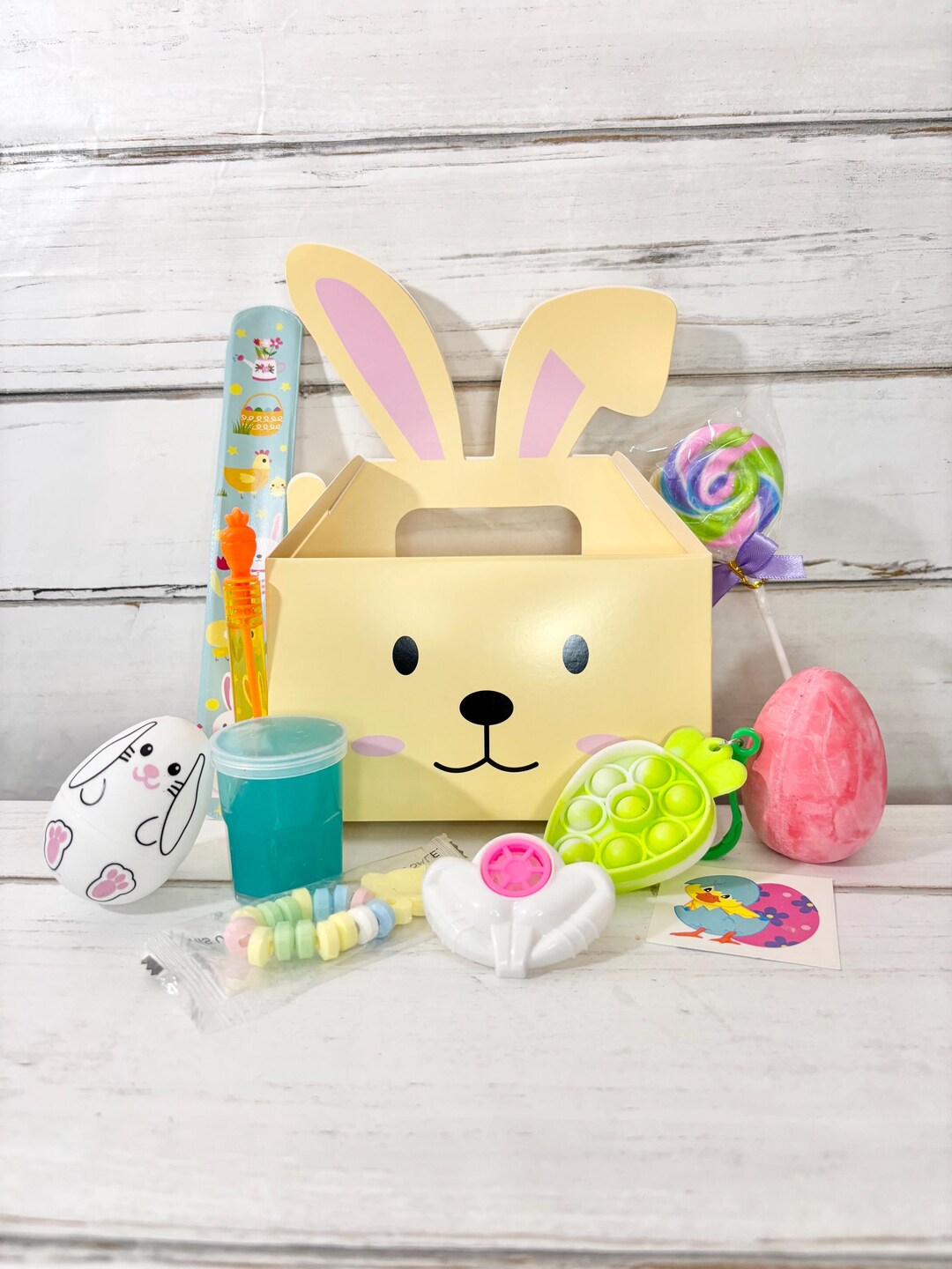 Mini Easter Basket Box | Easter Favor Gifts | Physical Item Ships to ...