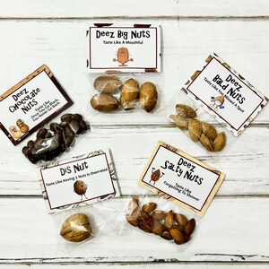 Deez Nuts Gag Gift: Personalized Nut Snack Box - Etsy