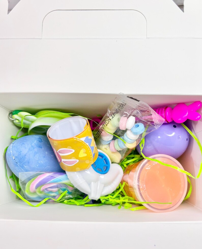 Mini Easter Basket Box • Easter Favor Gift Box • Kids Easter Party ...