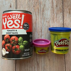 Birthday Party Favor Play-doh Included 12 Personalized Birthday ...