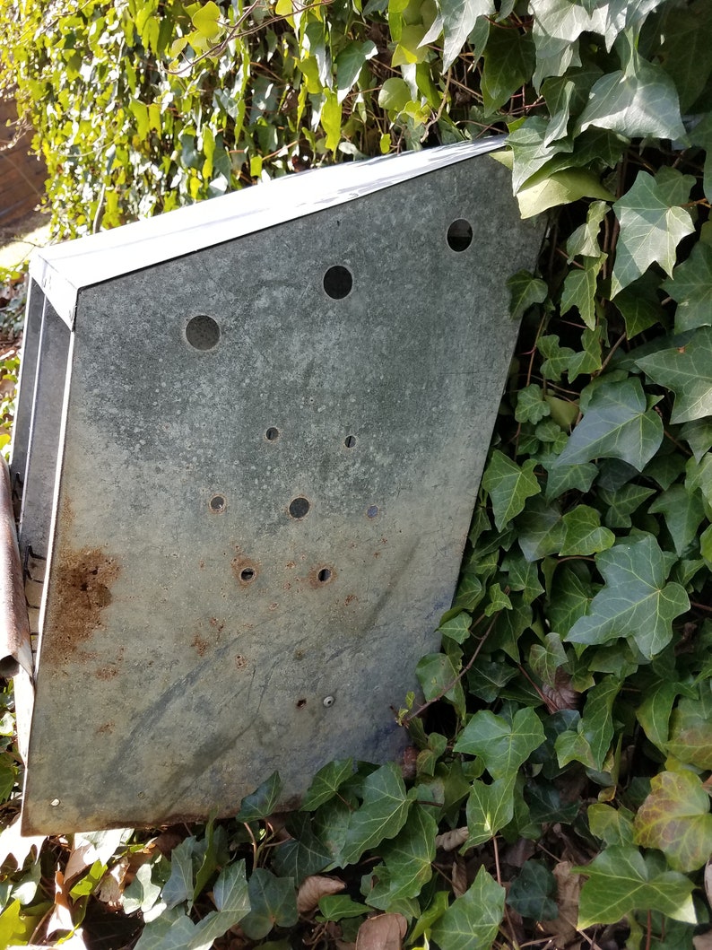 Galvanized Farmhouse Chicken Nesting Box Coop | Etsy