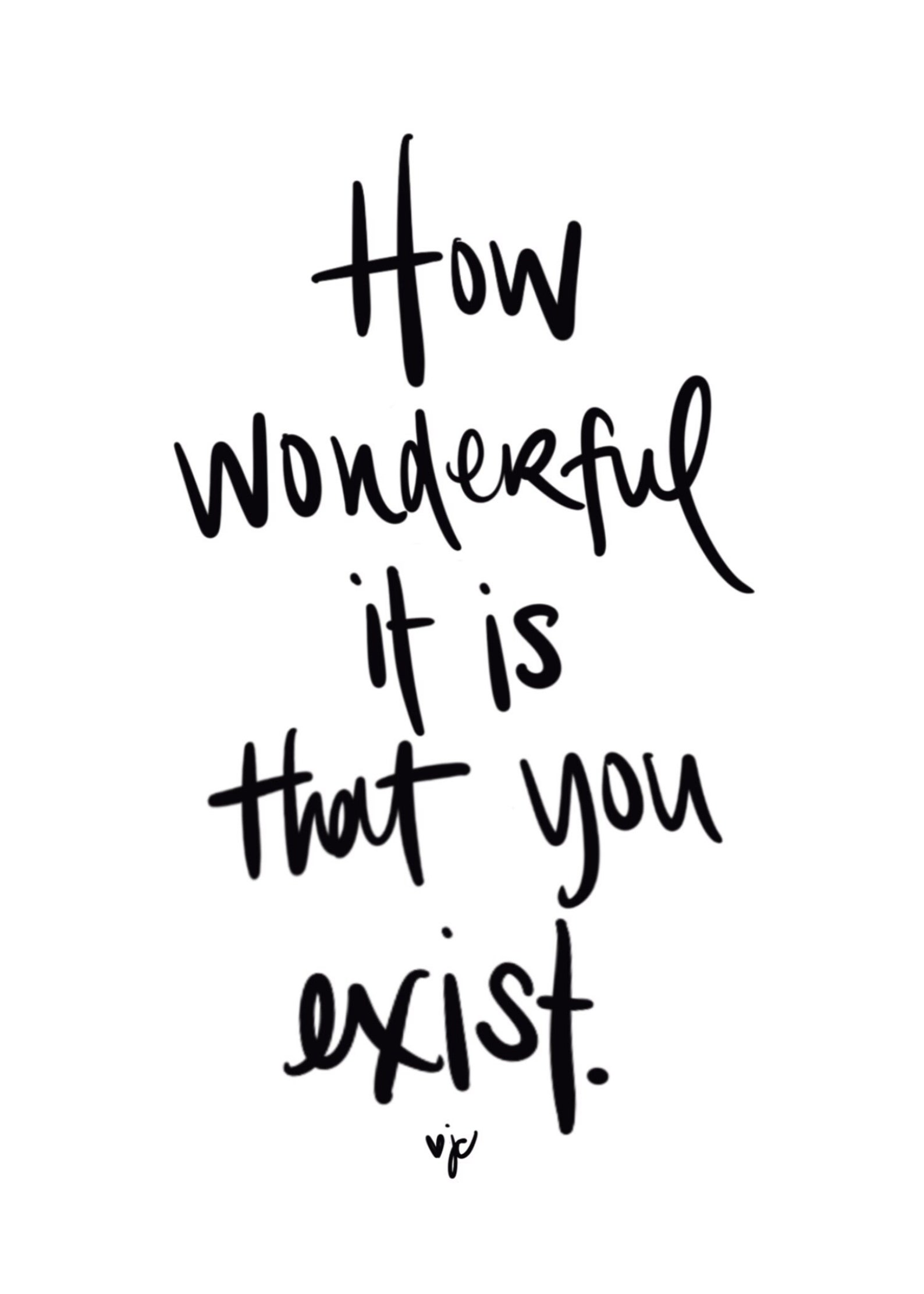 How Wonderful | Hand Written Print Home Decor - Etsy