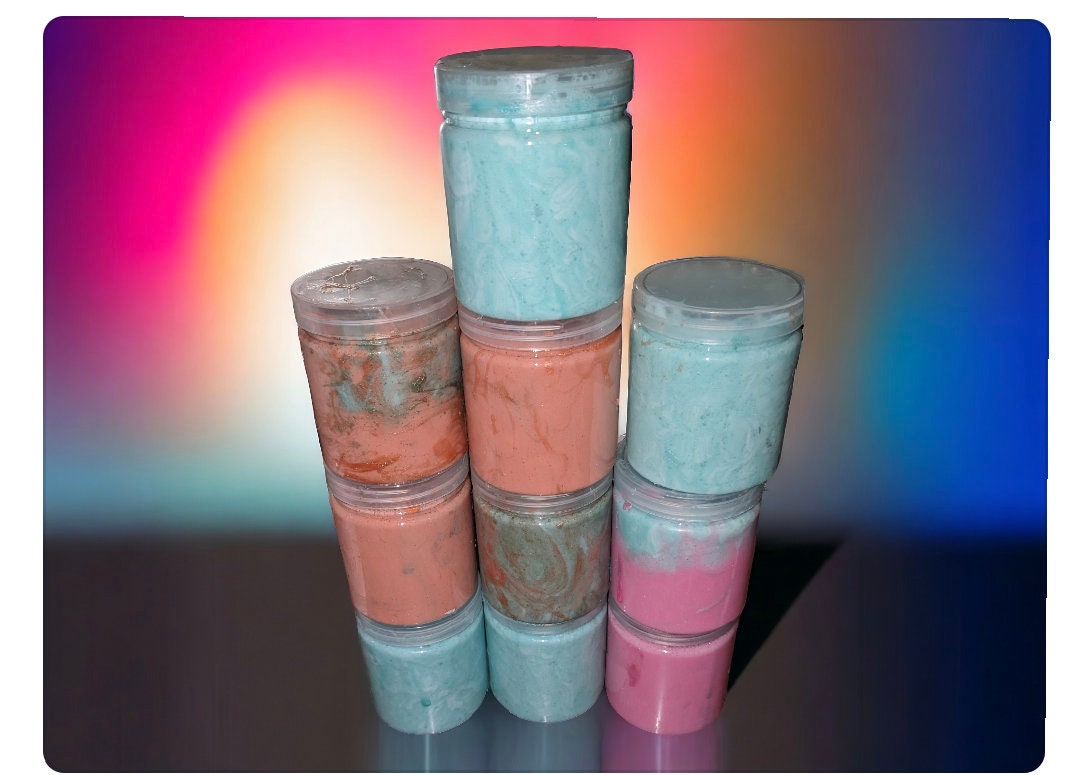 Bubble Bath Slime Birthday Cake Gurl Scented. - Etsy