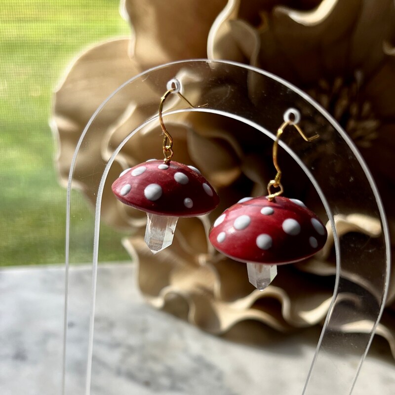 Spotted Mushroom - Etsy