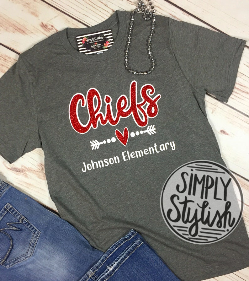 Custom School Spirit Shirt Elementary School Tee Personalized Etsy