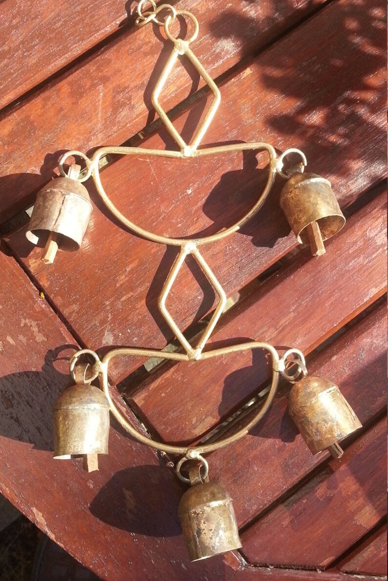 Bells Lamp Shape Bells Chimes Kutch Bell Sustainable Bell - Etsy