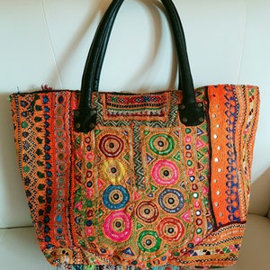 Vintage Banjara Boho shopping bag Boho yoke bag Evening | Etsy