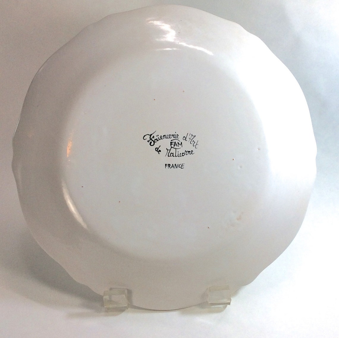 Plate, Hot Air Balloon, Faïencerie Dart De Malicorne Pottery Quimper ...