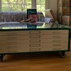 Vintage Steel Flat File Coffee Table Medium Made to Order - Etsy